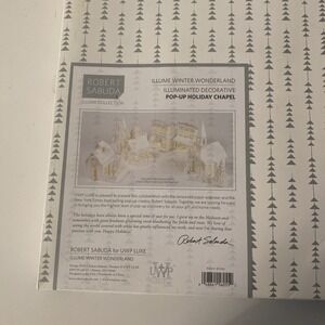 Toys | Robert Sabuda Pop Up Chapel W Tea Lite Out Of Print Winter ...